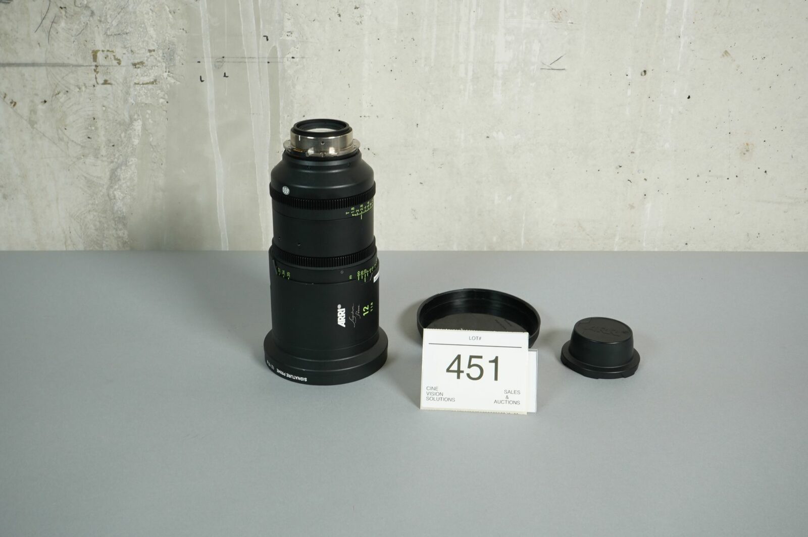 Lot: 451 - Demo Lens Signature Primes Completion Lens 12mm in meters ...