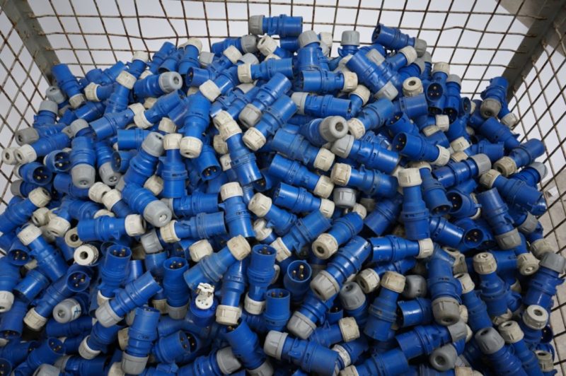 PCE CEE Plug 16A Blue ProTop 16A 3pol - Cinevision-Solutions