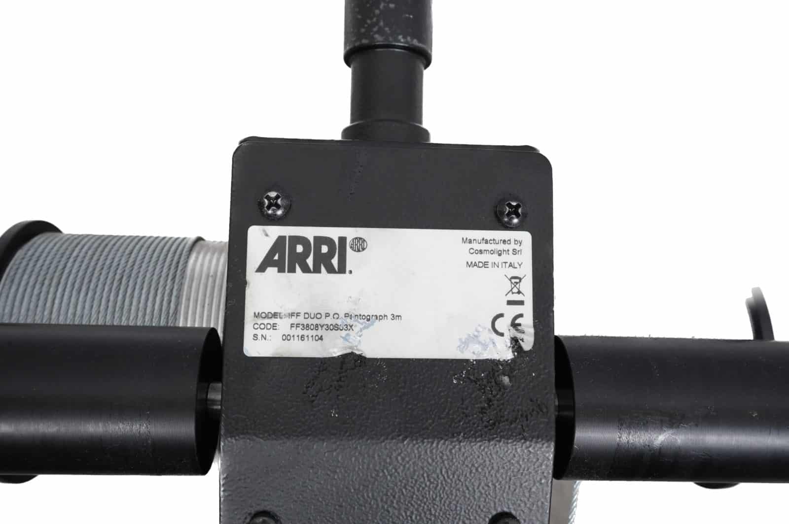 ARRI/Cosmolight Pantographs pole operated Schuko 3m - Cinevision-Solutions