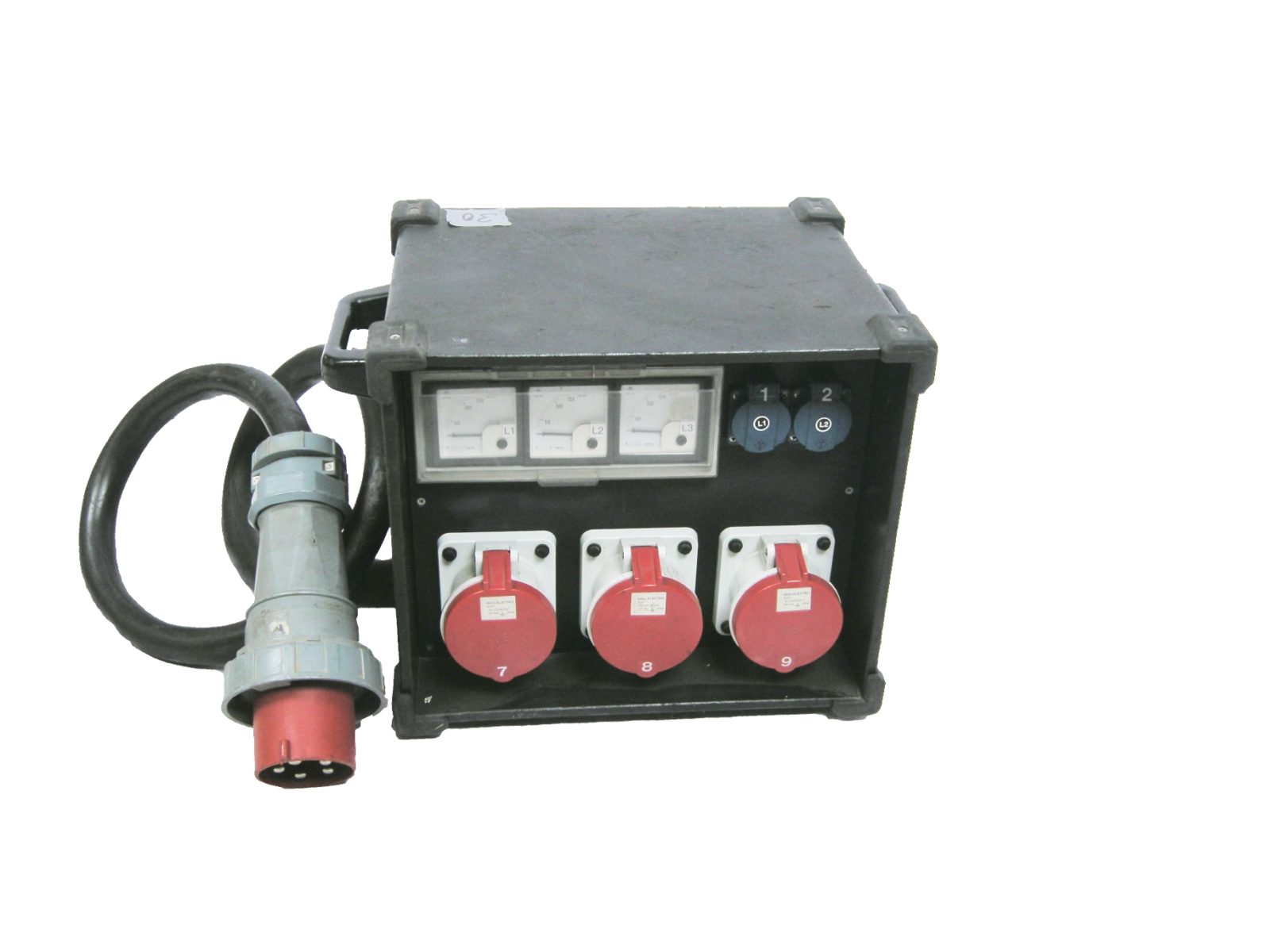 Distribution box 30 - CEE 125A /400V - Cinevision-Solutions